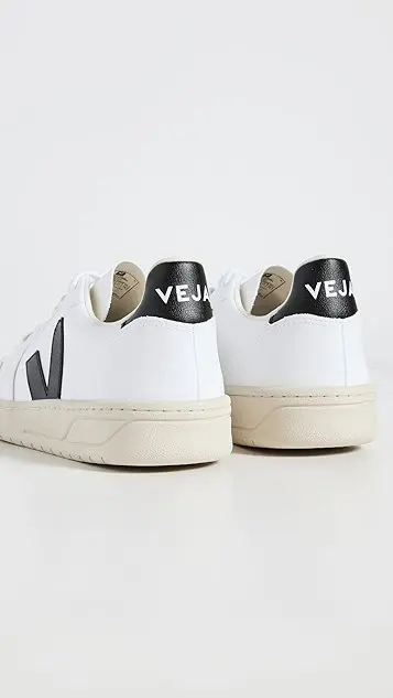 VEJA V-10 Cwl Sneakers - White/black