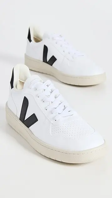 VEJA V-10 Cwl Sneakers - White/black