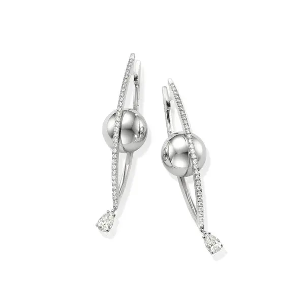 CADAR Reflections Large Hoop Earrings - One-color