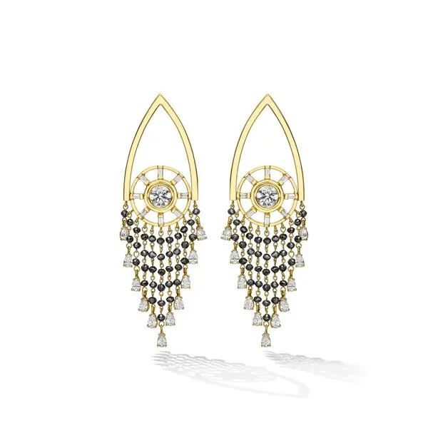 CADAR Reflections Chandelier Earrings - One-color
