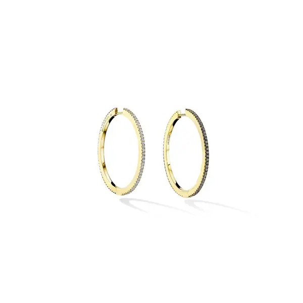 CADAR Light Large Hoop Earrings