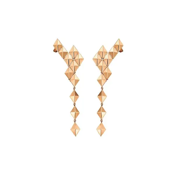 CADAR Python Medium Drop Climber Earrings - One-color