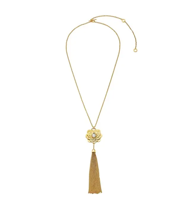 CADAR Bloom Tassel Necklace - One-color