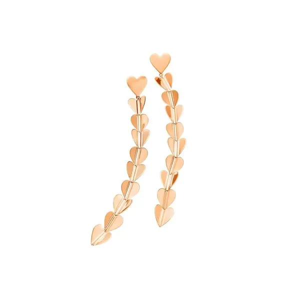 CADAR Wings Of Love Heart Drop Earrings - One-color