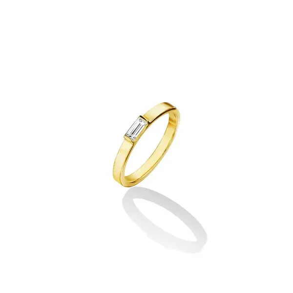 CADAR Light Baguette Band Ring - One-color
