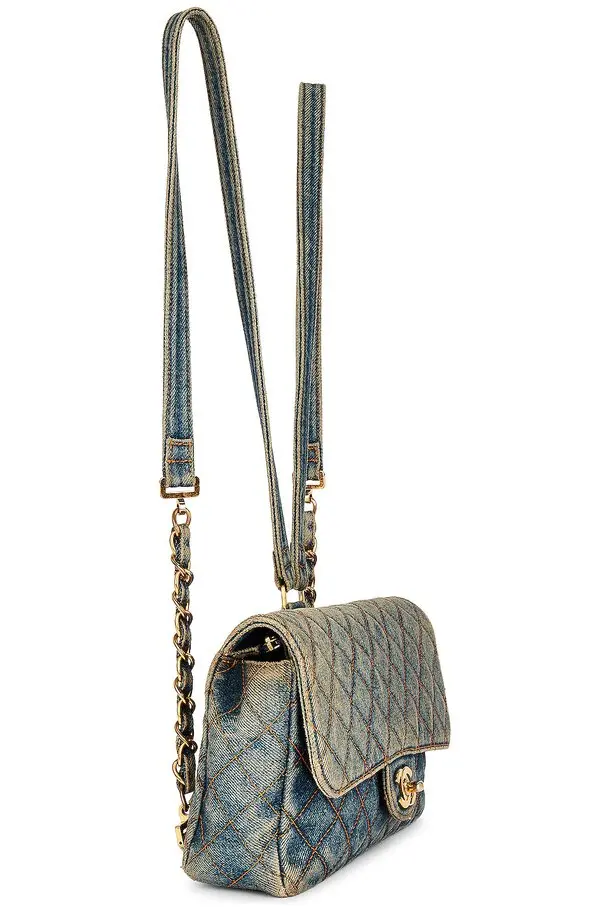 Chanel Denim Vintage Flap Backpack