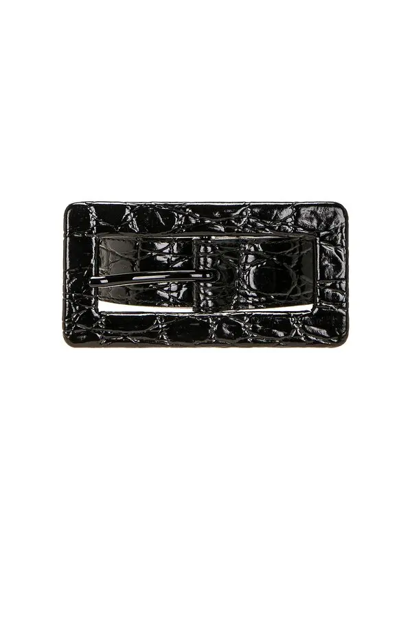 Saint Laurent Embossed Leather Belt