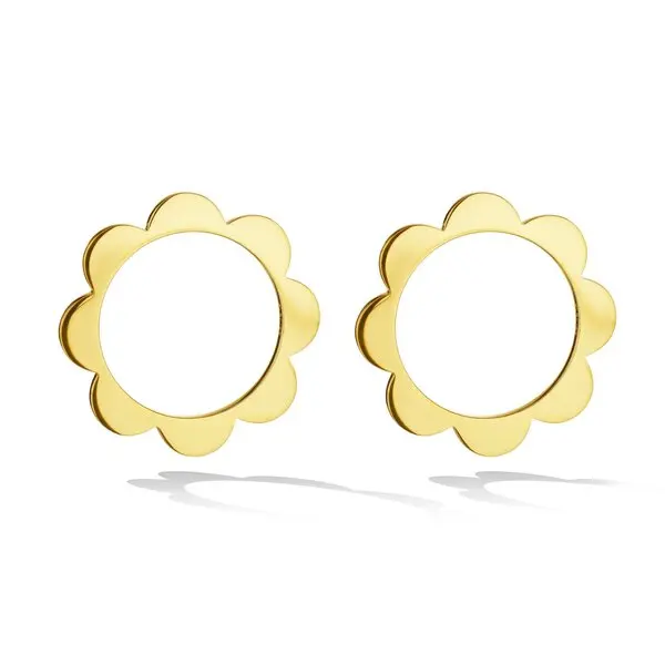 CADAR Bloom Triplet Stud Earrings - One-color