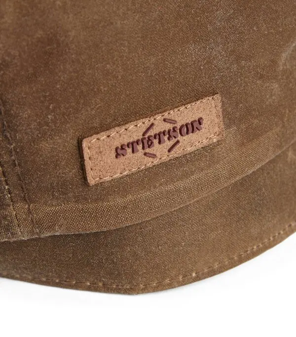 Stetson Leather Burney Hatteras Cap