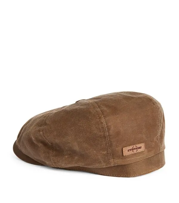 Stetson Leather Burney Hatteras Cap
