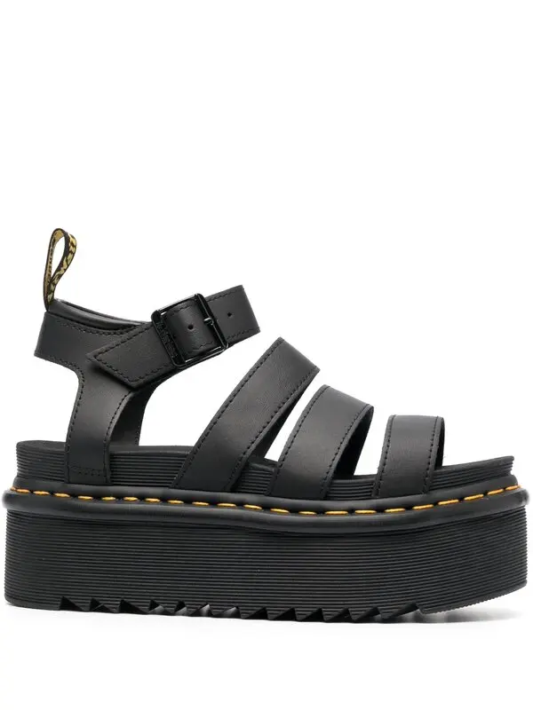 Dr. Martens 70mm Buckled Platform Sandals