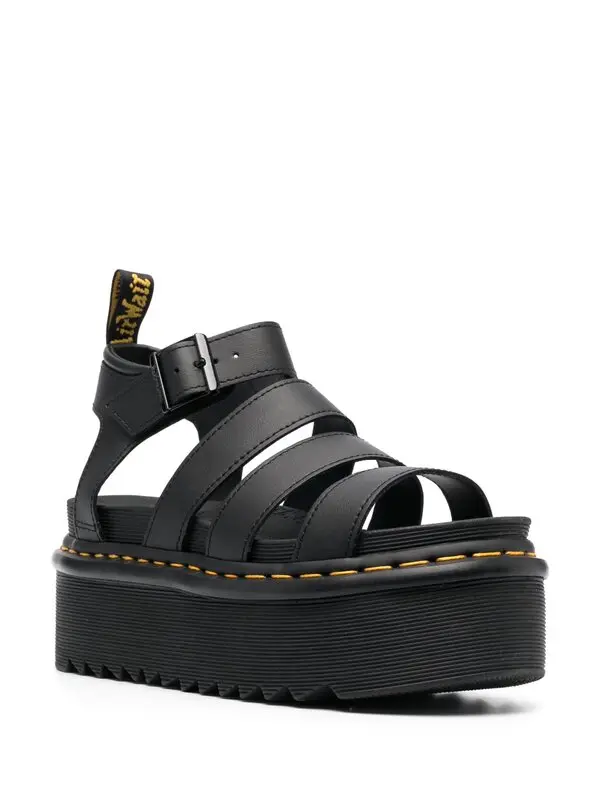Dr. Martens 70mm Buckled Platform Sandals