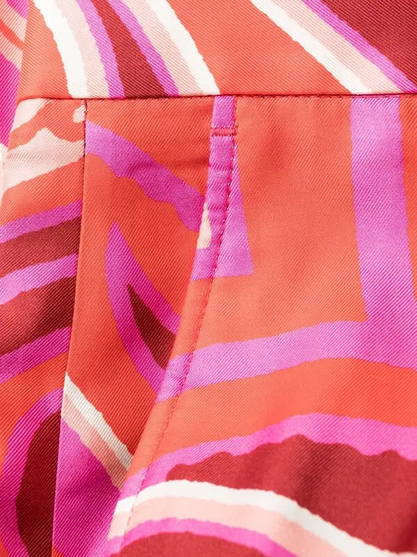 Etro Graphic-print Knee-length Shorts
