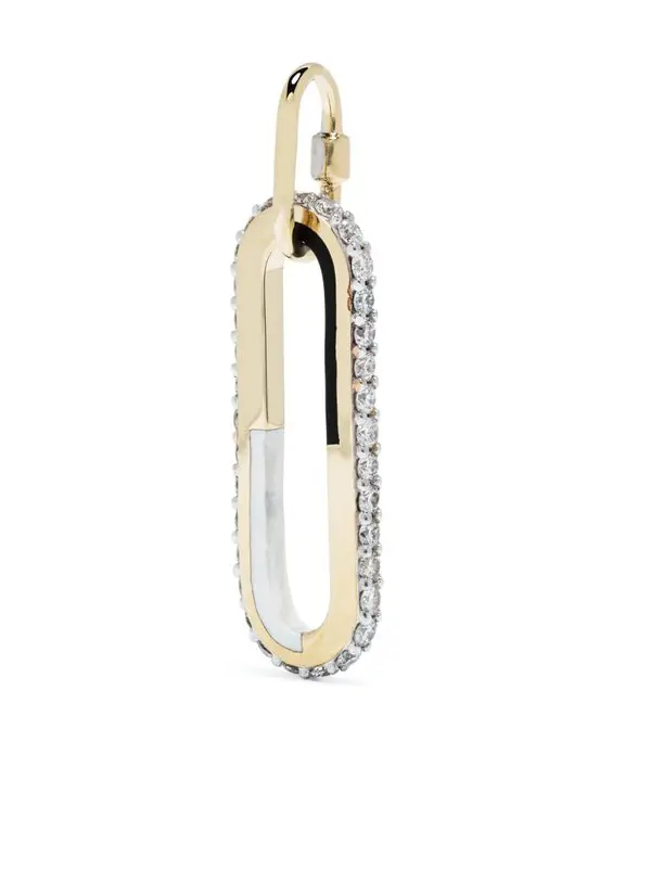MARIA BLACK 14kt Yellow Memory Lane Diamond Charm - Gold