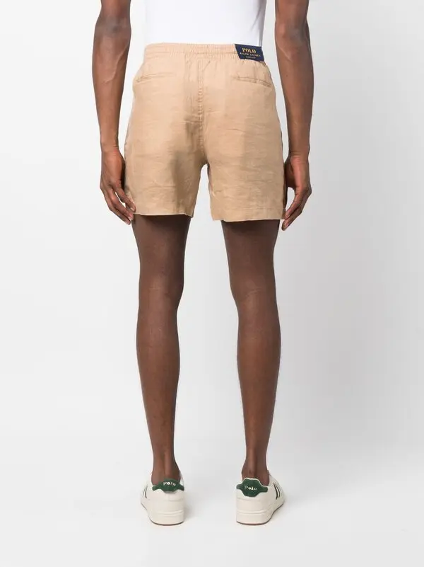 Polo Ralph Lauren Pony-motif Linen Shorts