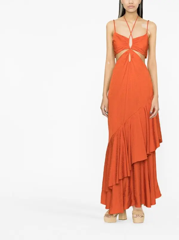 Johanna Ortiz Cut-out Dress