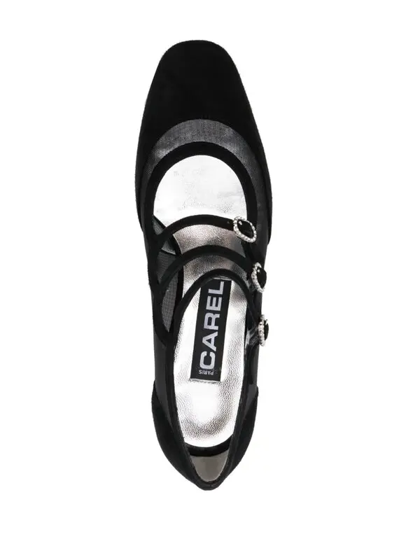CAREL Mesh Panelled Pumps