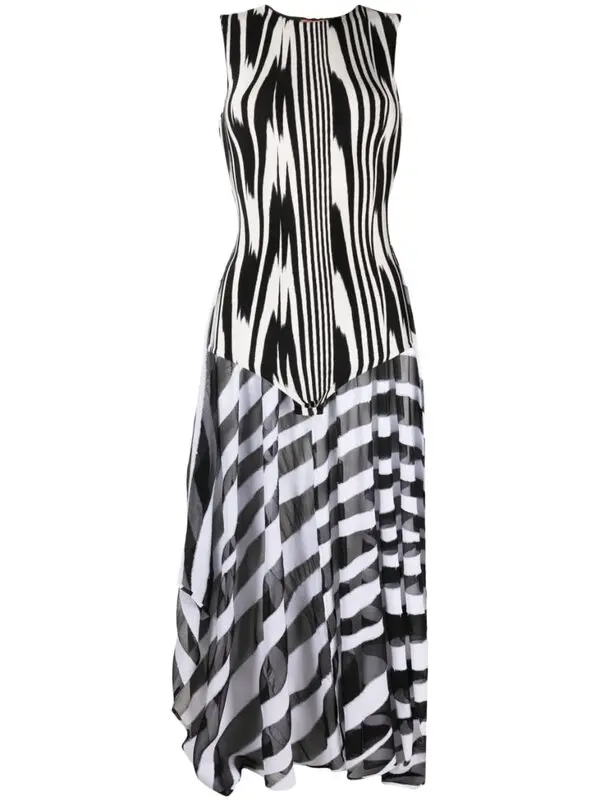 Missoni Abstract-print Sleeveless Bodysuit