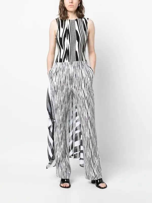 Missoni Abstract-print Sleeveless Bodysuit