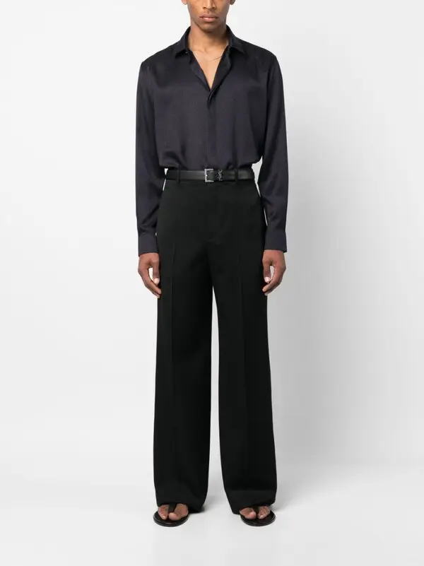 Saint Laurent Silk-wool Shirt