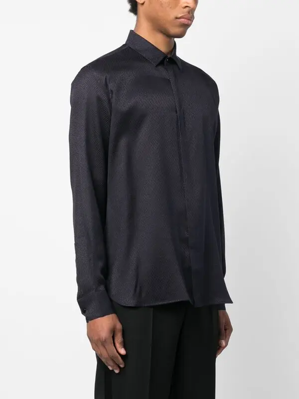 Saint Laurent Silk-wool Shirt