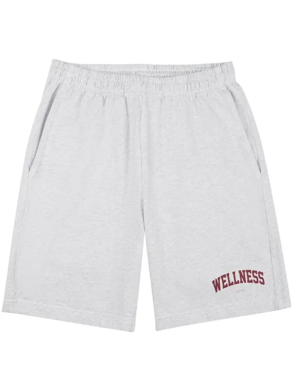 SPORTY & RICH Wellness Ivy Logo Shorts