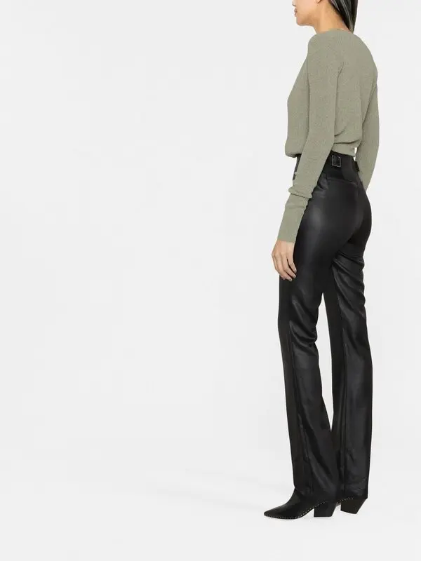 Nanushka Adjustable Slim-fit Trousers