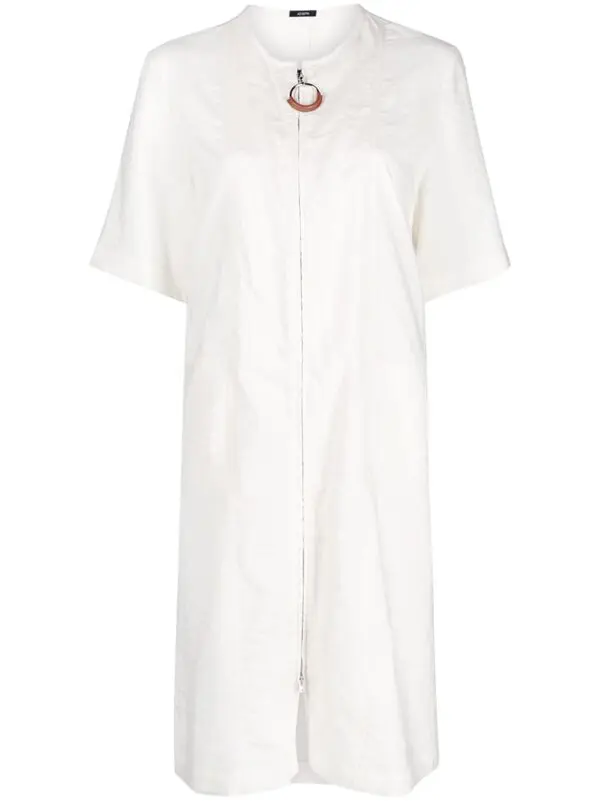 JOSEPH Short-sleeve Zip-fastening Dress