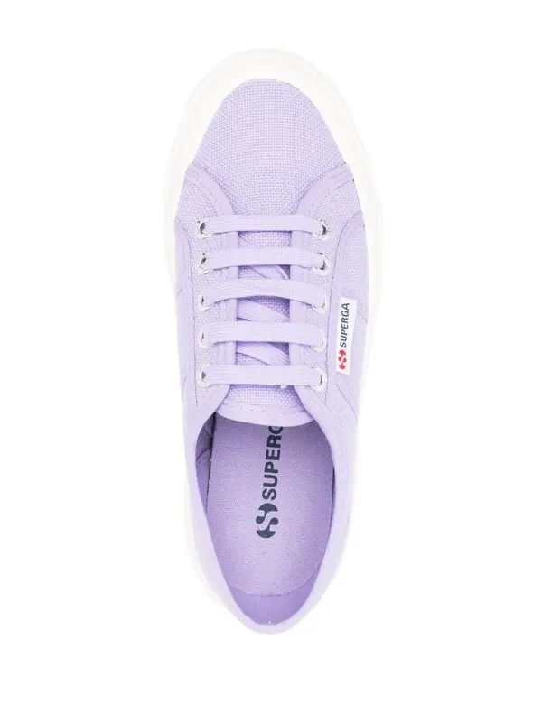 Superga Logo-tag Low-top Sneakers - Purple
