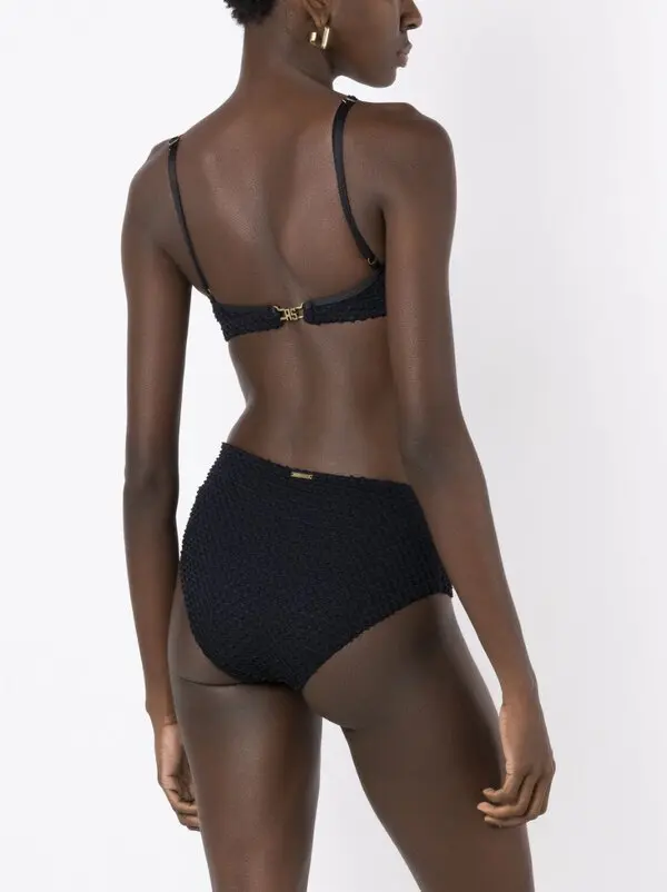 AMIR SLAMA Sweetheart-neck High-waist Bikini