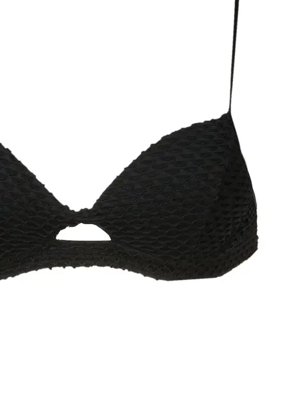 AMIR SLAMA Sweetheart-neck High-waist Bikini