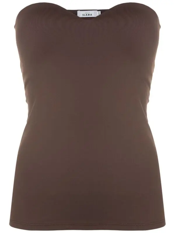 AMIR SLAMA Strapless Tube Top