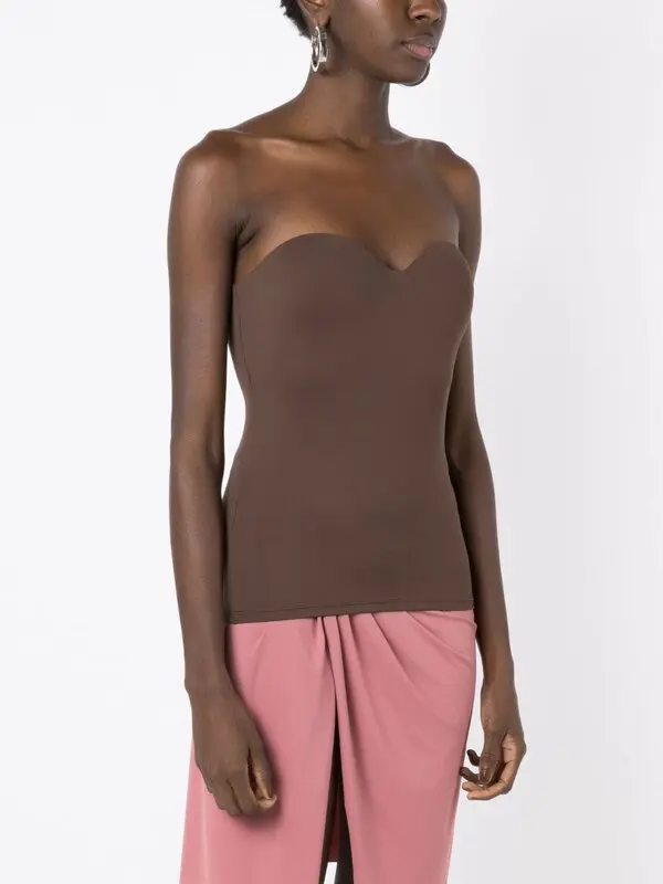 AMIR SLAMA Strapless Tube Top