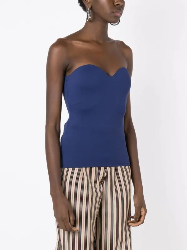AMIR SLAMA Strapless Tube Top