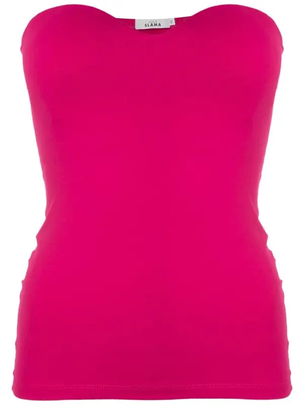 AMIR SLAMA Strapless Tube Top