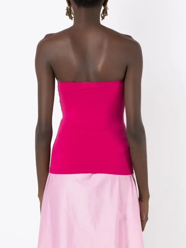 AMIR SLAMA Strapless Tube Top
