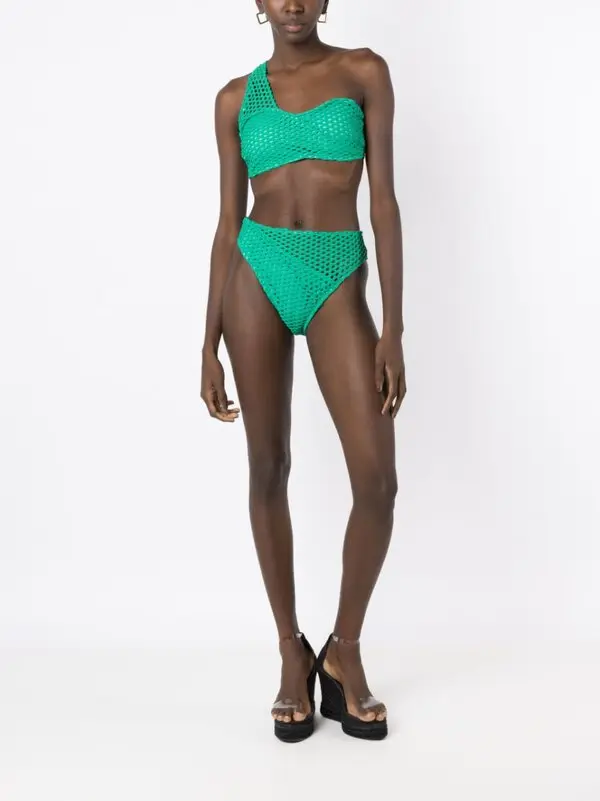AMIR SLAMA One-shoulder Bikini Set