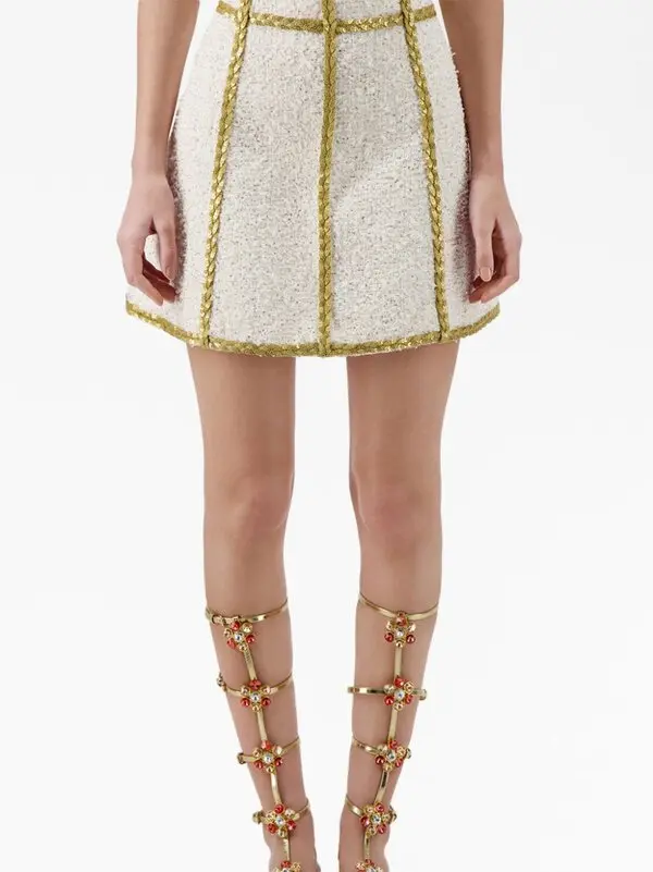 Giambattista Valli Sequin-embellished Miniskirt