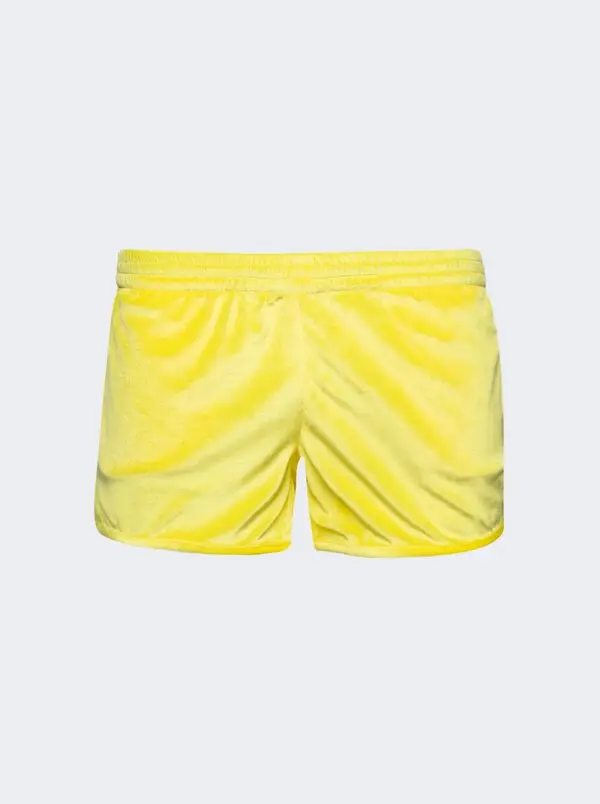Balenciaga Running Shorts - Yellow