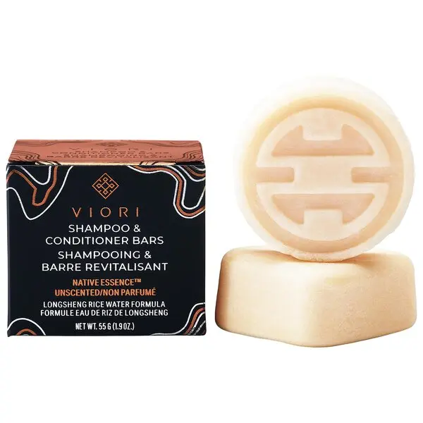VIORI Mini Native Essence Shampoo & Conditioner Bar Set - One-color