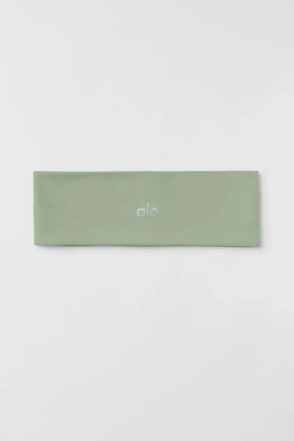 Alo Yoga Performance Conquer Headband - Dune Grass
