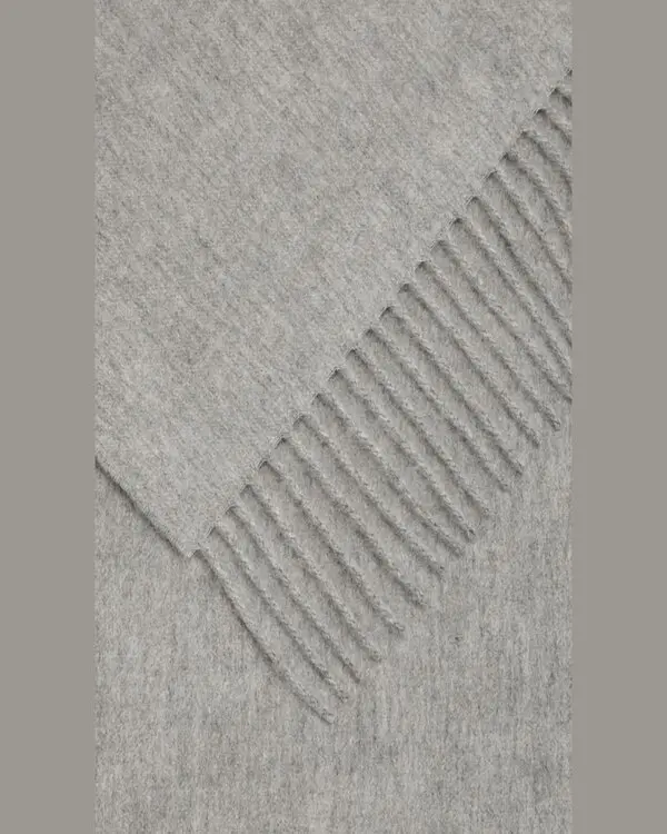 BEGG & CO. Arran Cashmere Fringe Scarf