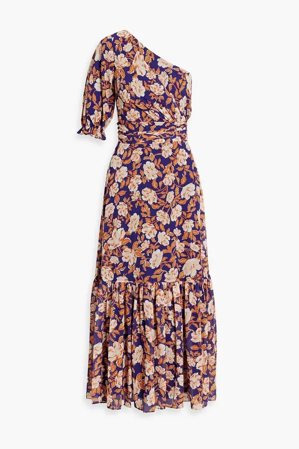 strapless open back dress Amur Losey Ruffle Gown  TrenLend