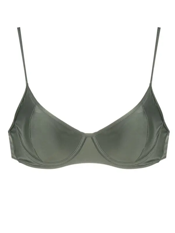 LYGIA & NANNY Fiji Underwired Bikini Top - Green