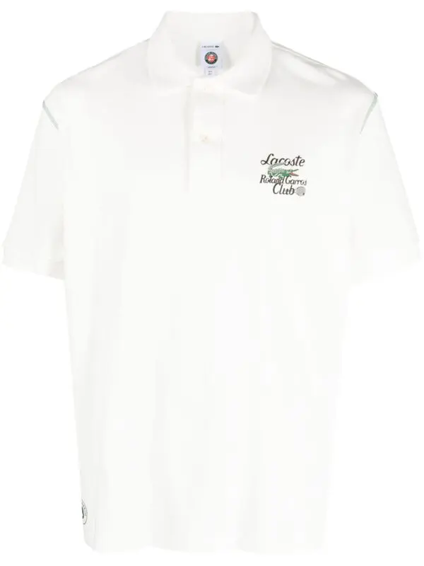 Lacoste Logo-print Stretch-cotton Polo Shirt