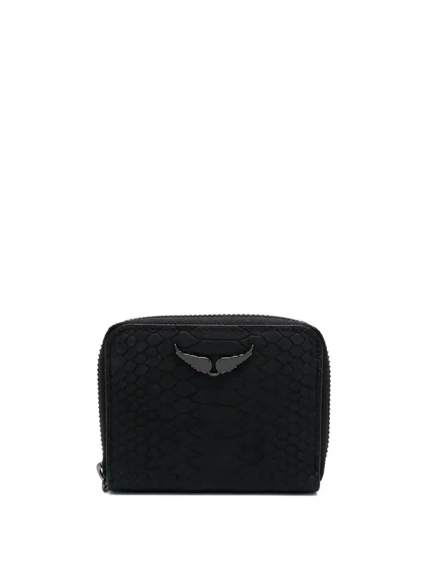 Zadig&Voltaire Mini Zv Coin Purse - Black