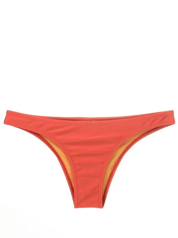 LYGIA & NANNY Poipu Gathered Bikini Bottoms - Orange