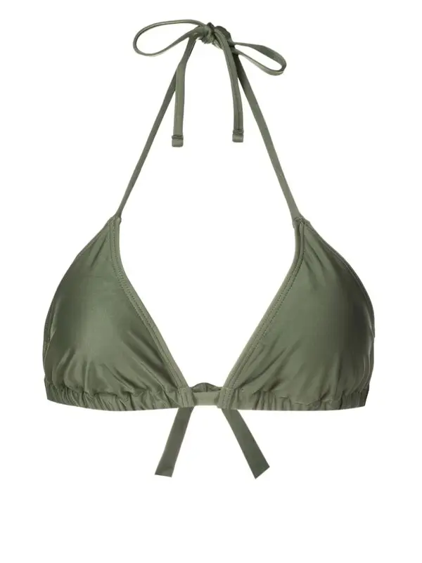 LYGIA & NANNY Iasmin Triangle Bikini Top - Green