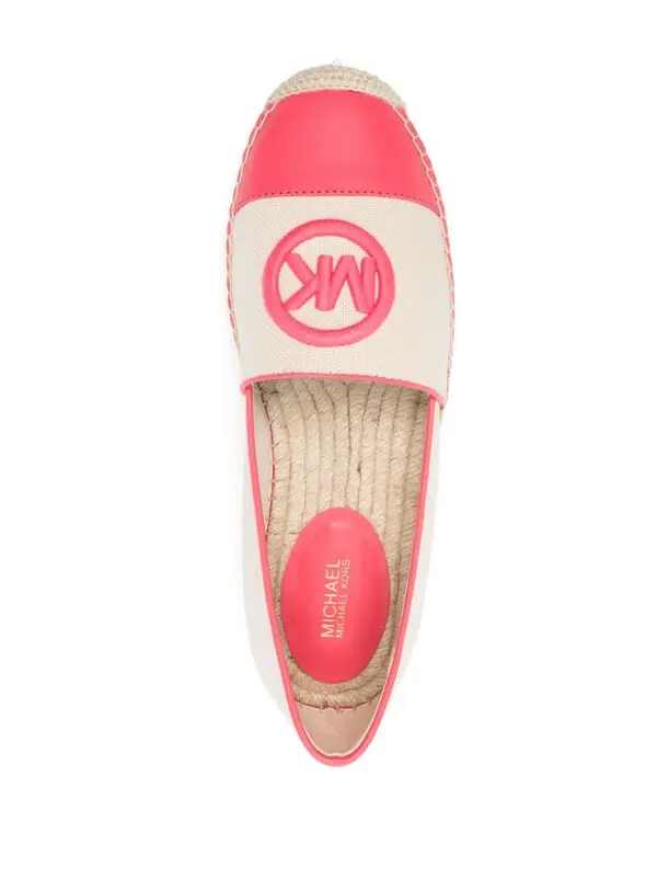 Michael Kors Monogram-embroidered Espadrilles