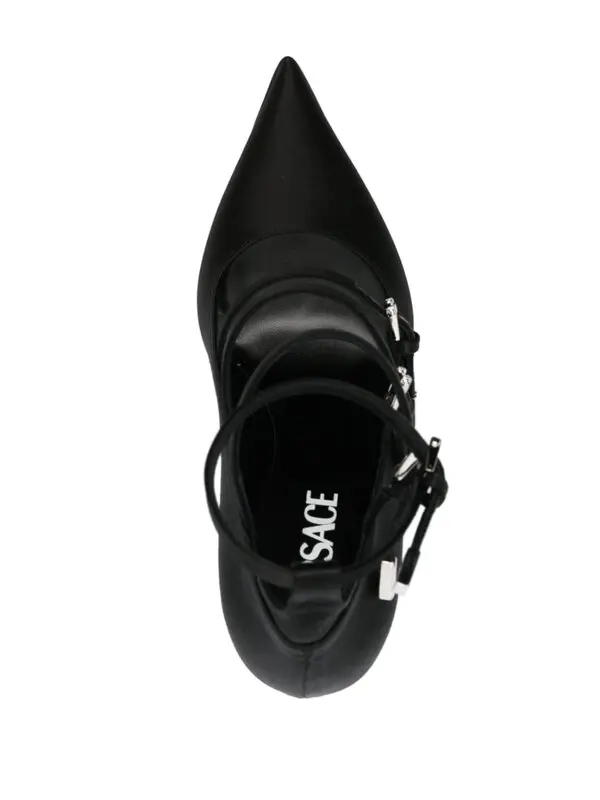 Versace Tempest 170mm Platform Pumps - Black